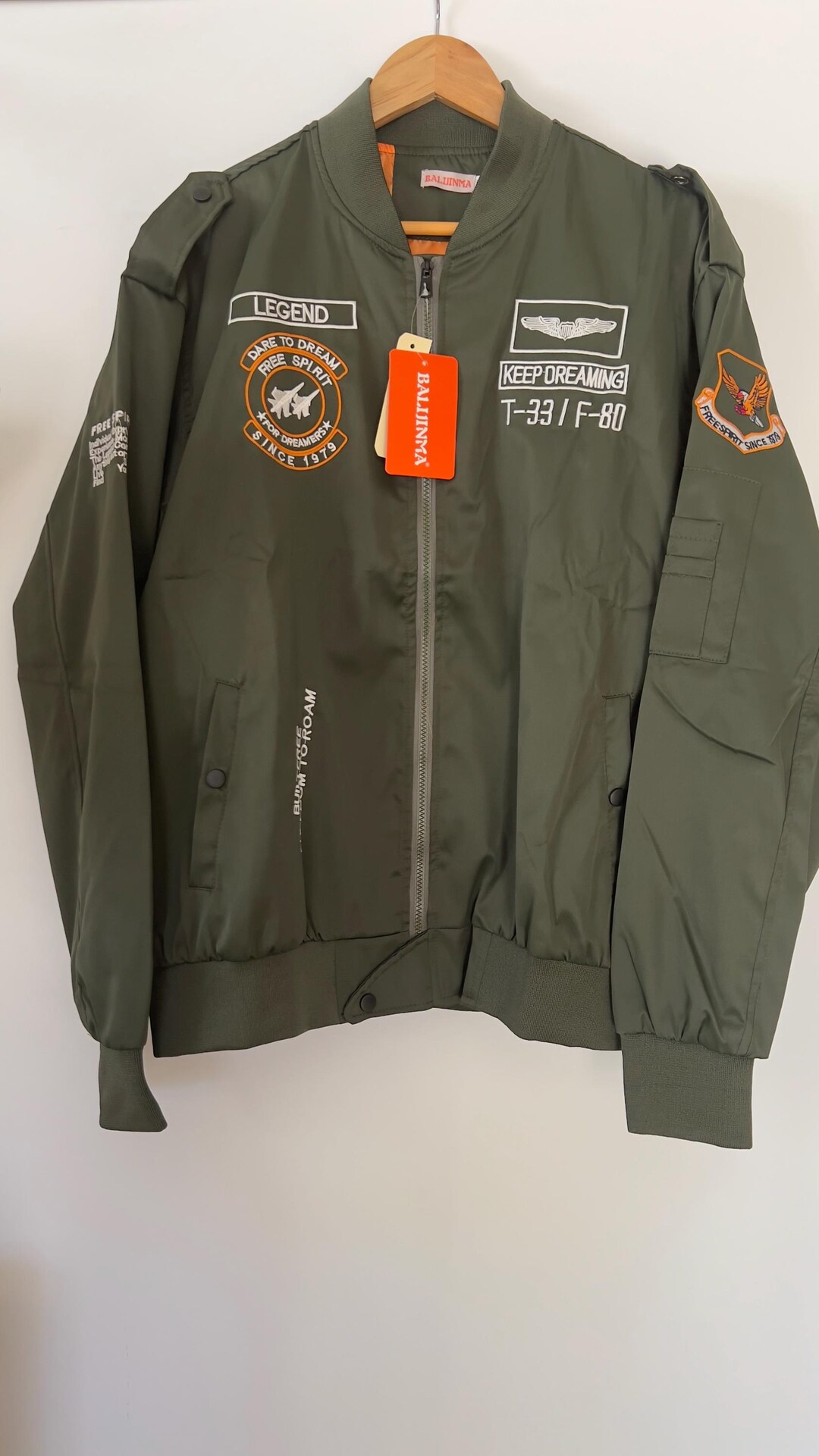 BALIJINMA LEGEND American Bomber Jacket - Etsy