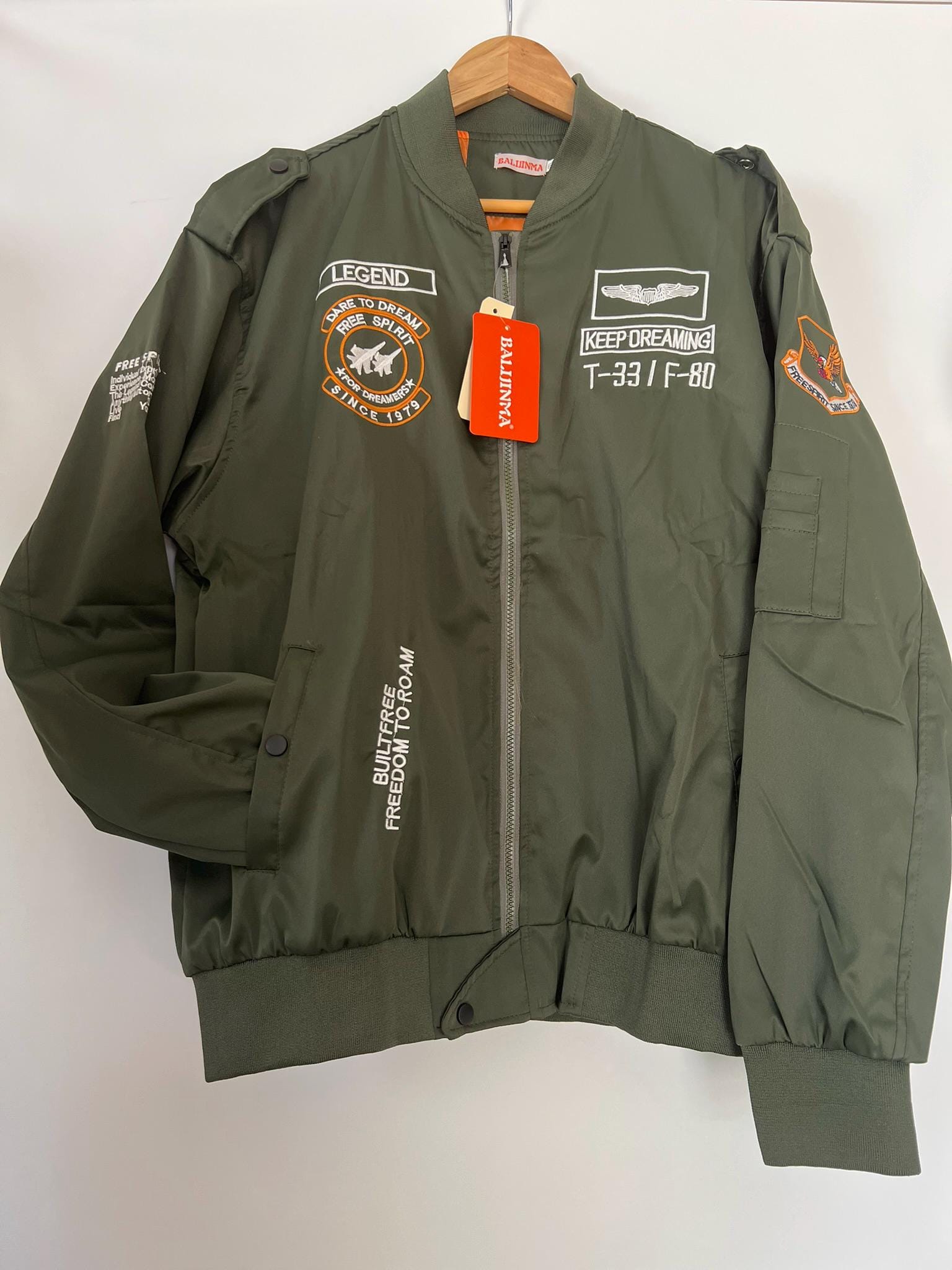 BALIJINMA LEGEND American Bomber Jacket - Etsy