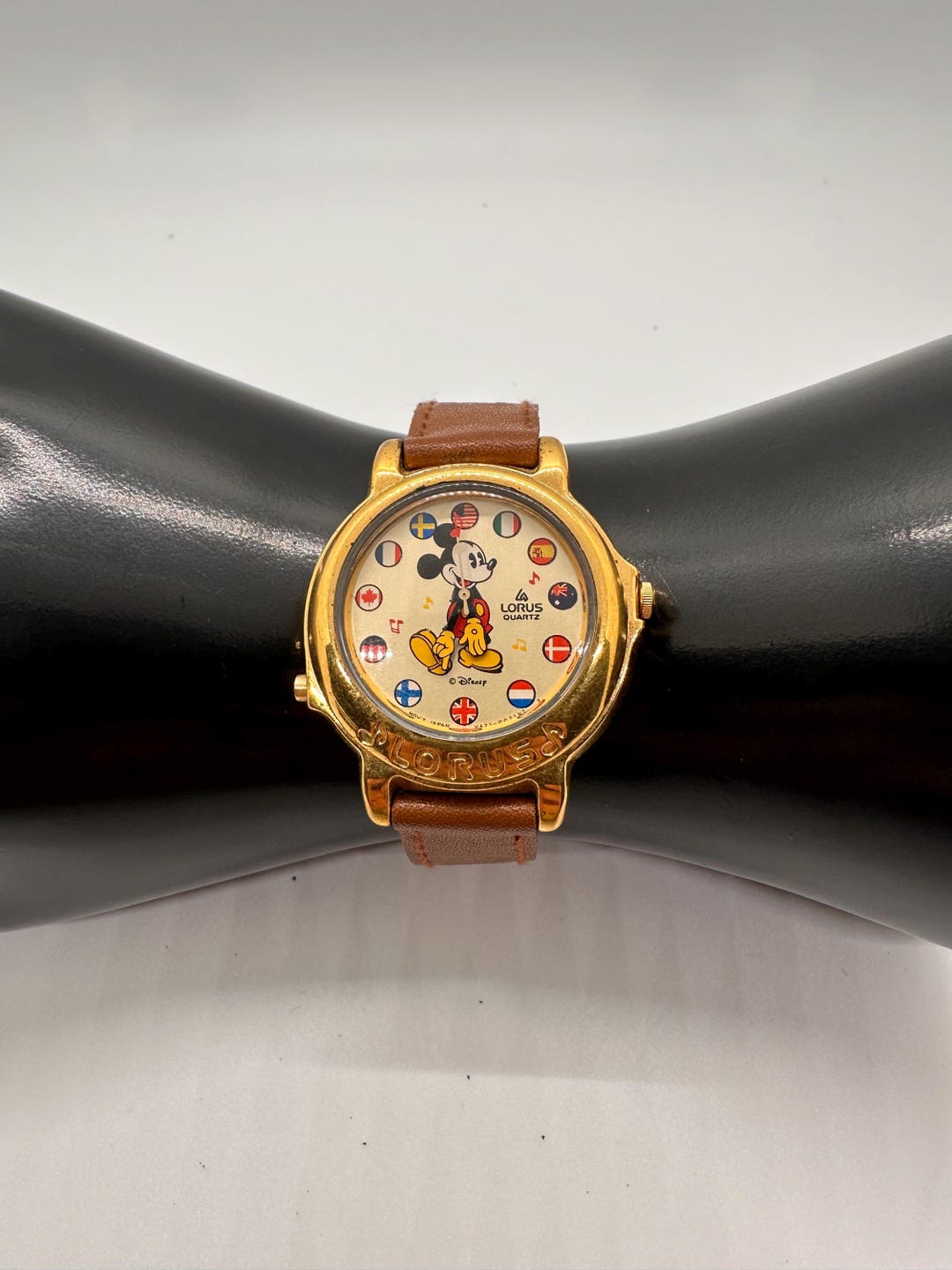 Vintage, Musical Mickey Mouse Watch, by Lorus - Etsy