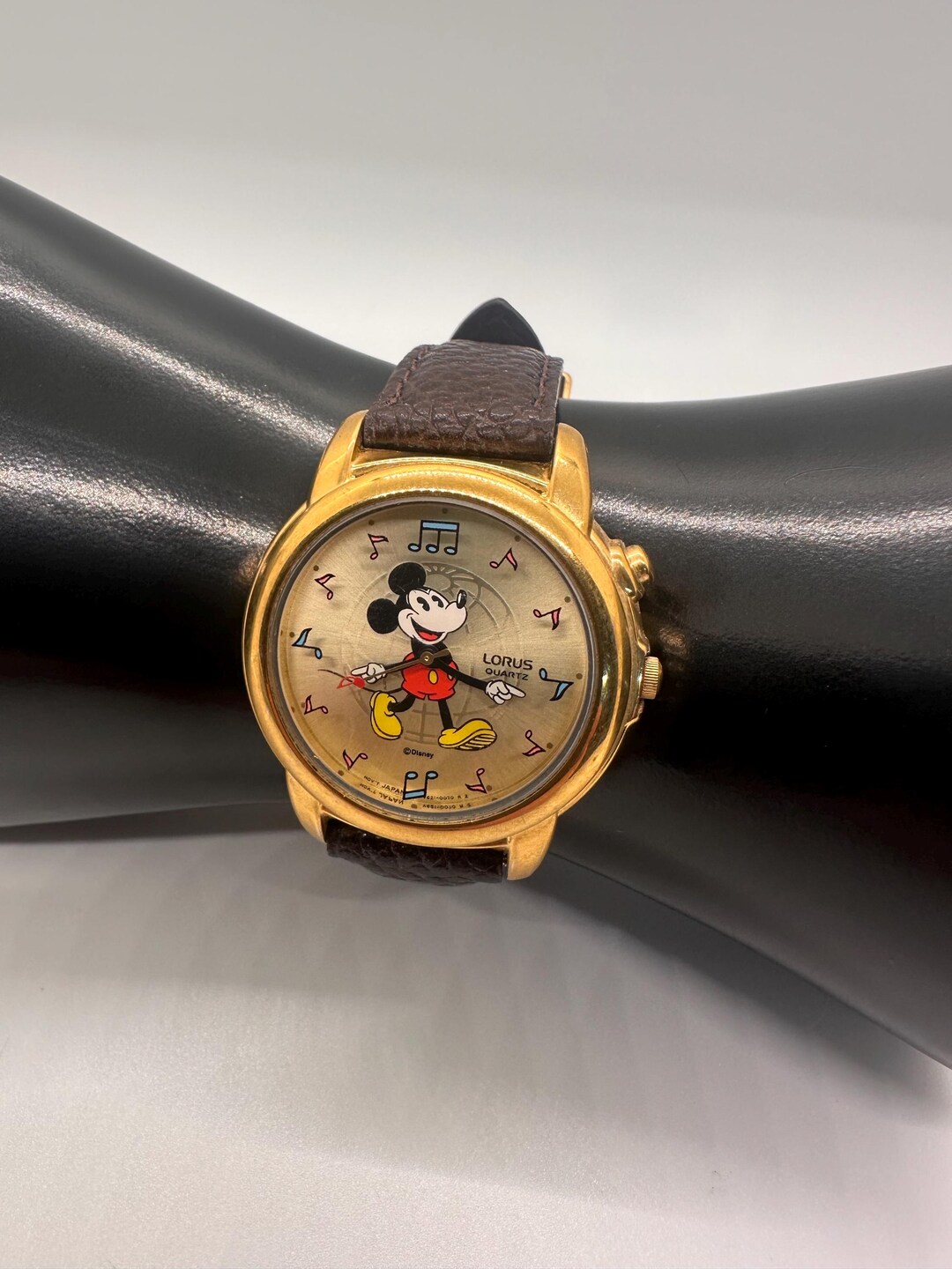 Vintage Rare Musical Mickey Mouse Watch by Lorus - Etsy