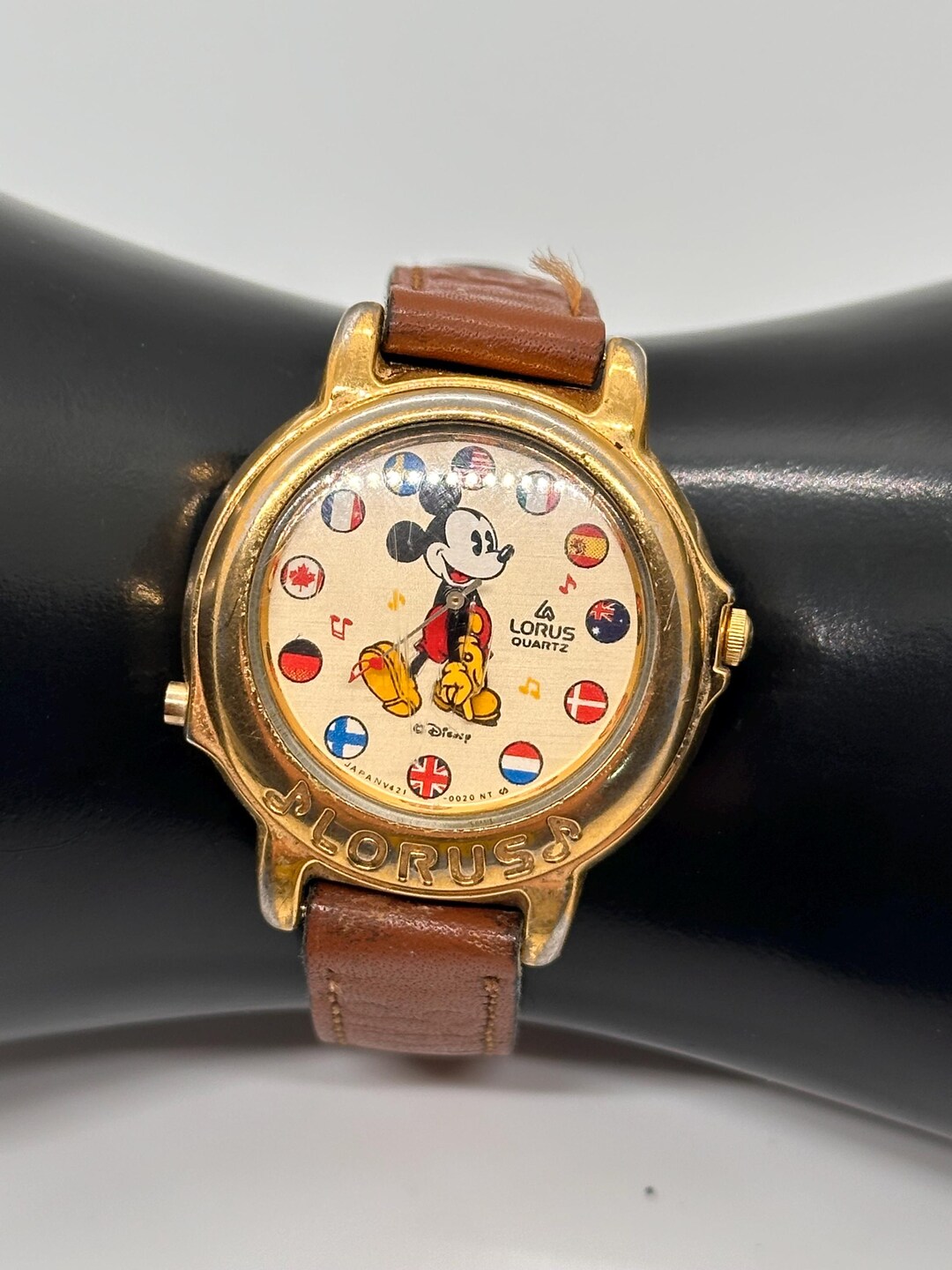 Vintage, Musical Mickey Mouse Watch, by Lorus - Etsy