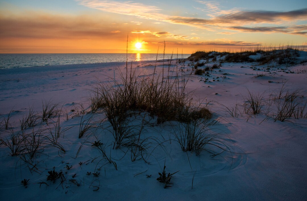 Sunset, Destin, Florida, Beach, Sunset on Beach, Destin Florida, Florida Sunset, Ocean, Beach ...