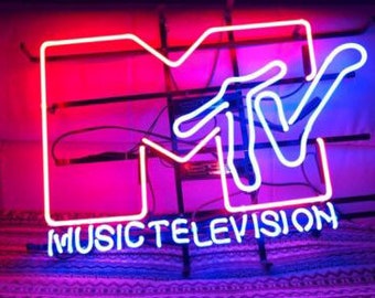 Mtv Neon Sign - Etsy UK