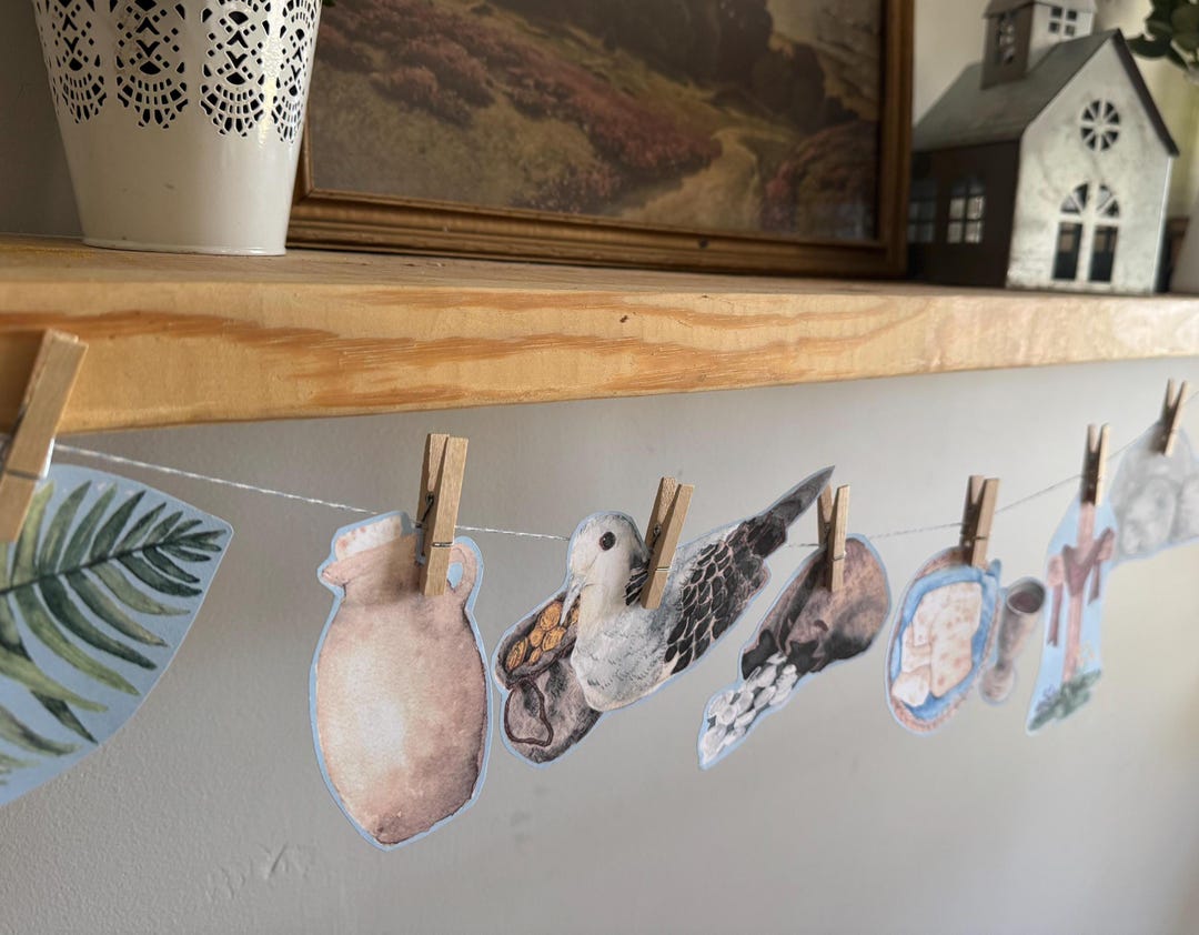 Holy Week Cut Out Story Activity Banner- Journey to the Cross ...