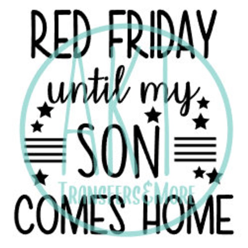 Red Friday Svg - Etsy