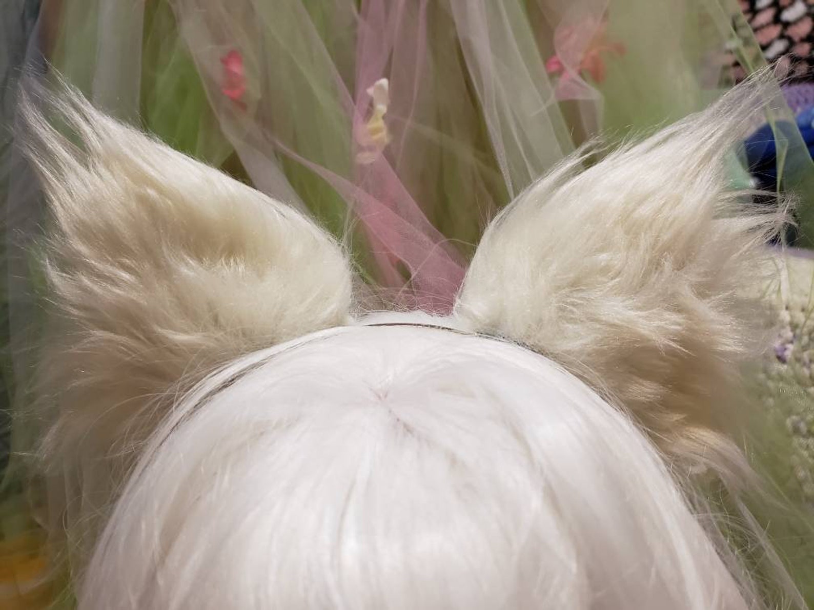 Black and White Cat Ears | Etsy