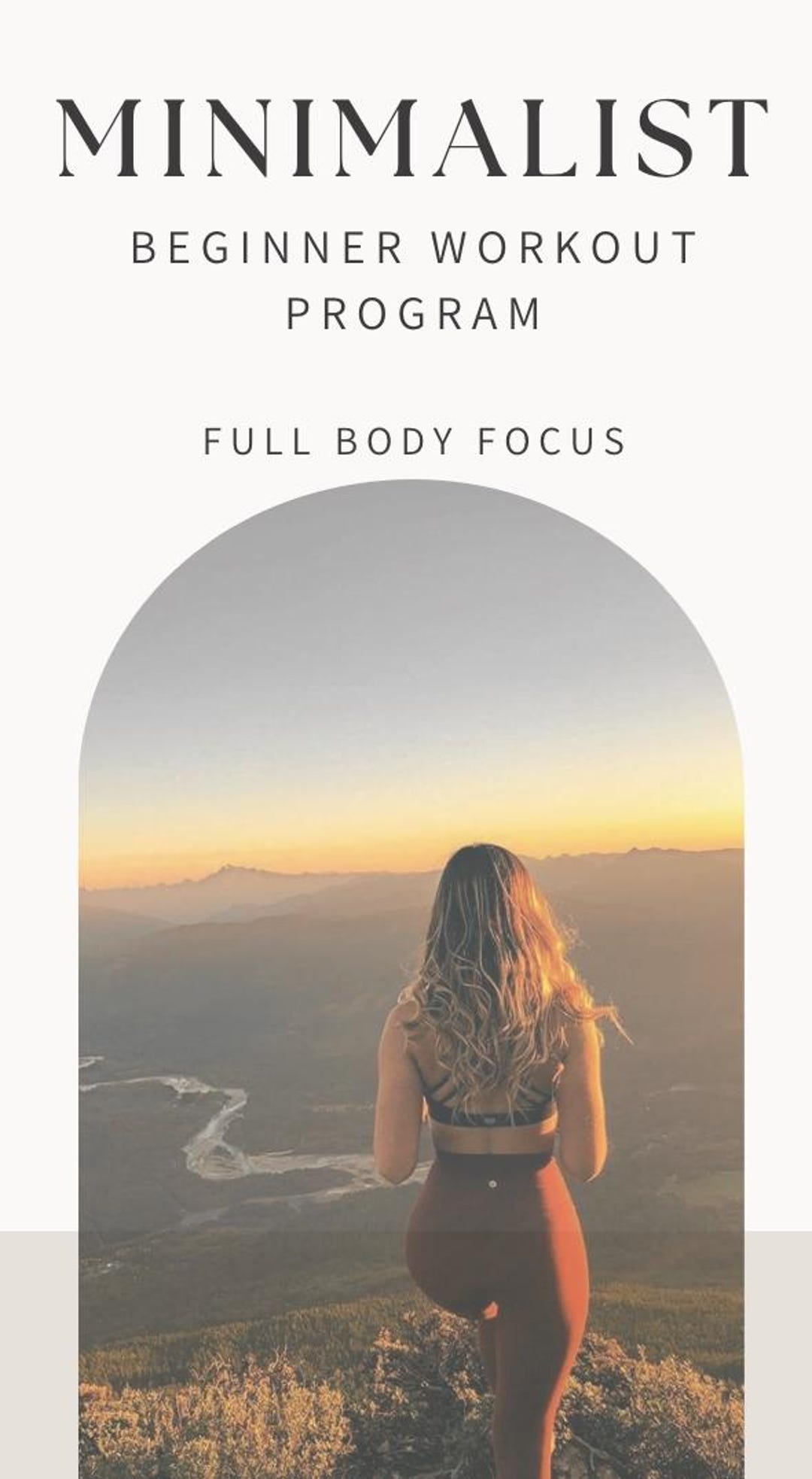 Minimalist Beginner Workout Program - Full Body Focus - Minimal ...