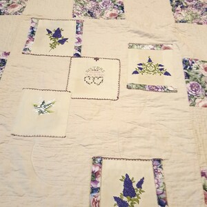 Shabby Chic Sphynx Quilt With Brazilian Embroidery - Etsy