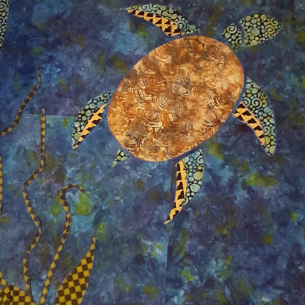 Turtle Quilt - Etsy