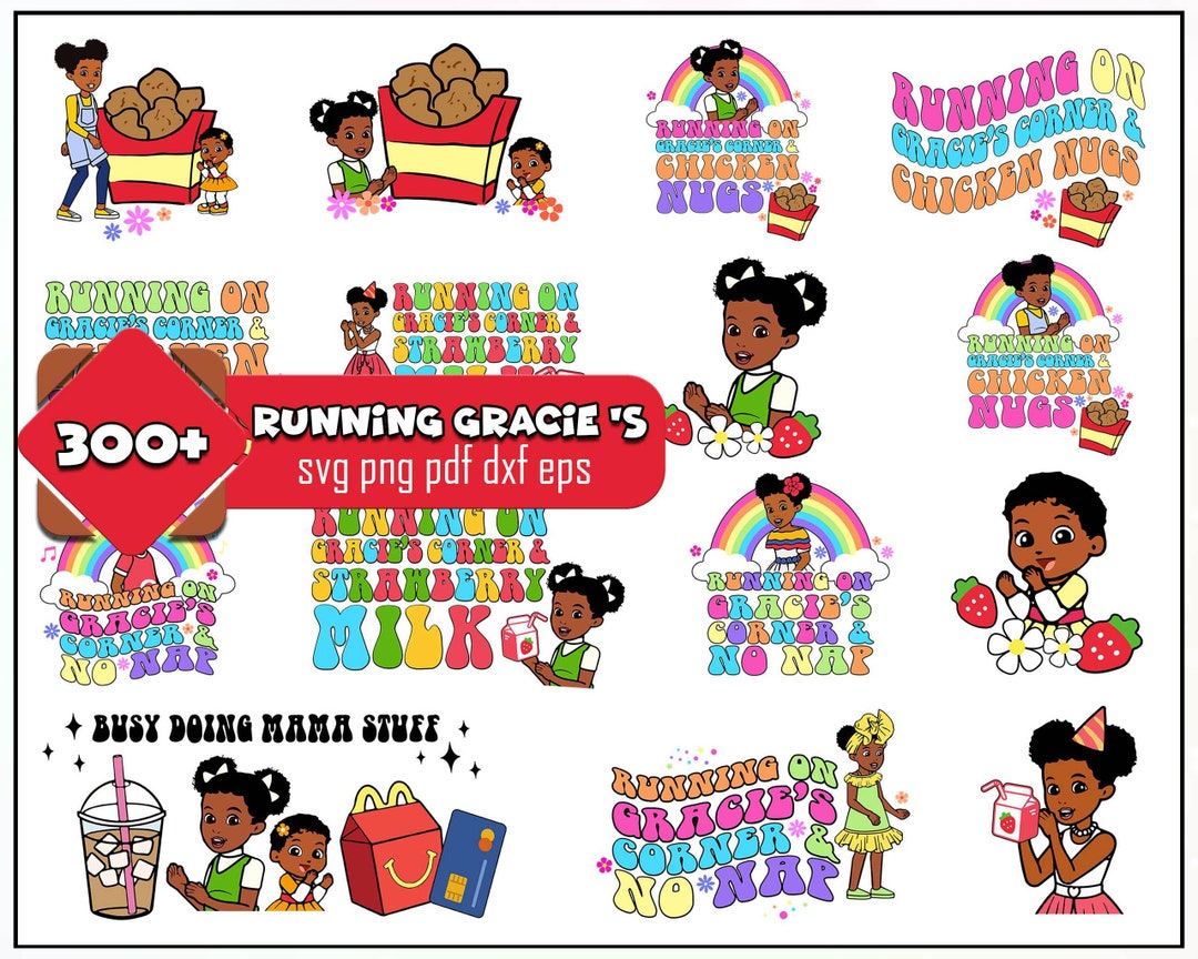 Gracie Corner and Friends Svg, Gracie Corner SVG, Gracie Corner Bundle ...