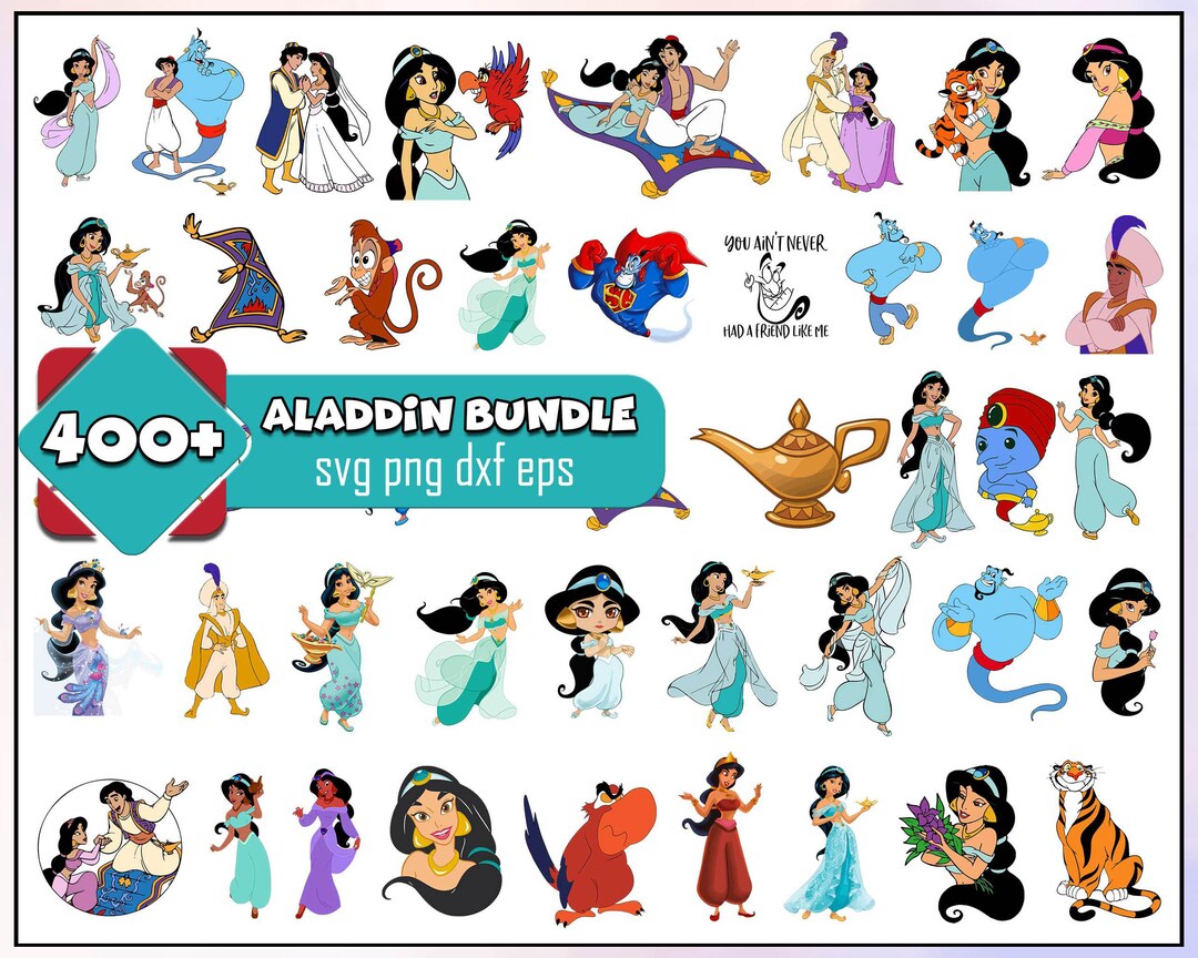 Aladdin Svg, Jasmine Svg Bundle, Princess Jasmine Svg, Magic Carpet ...