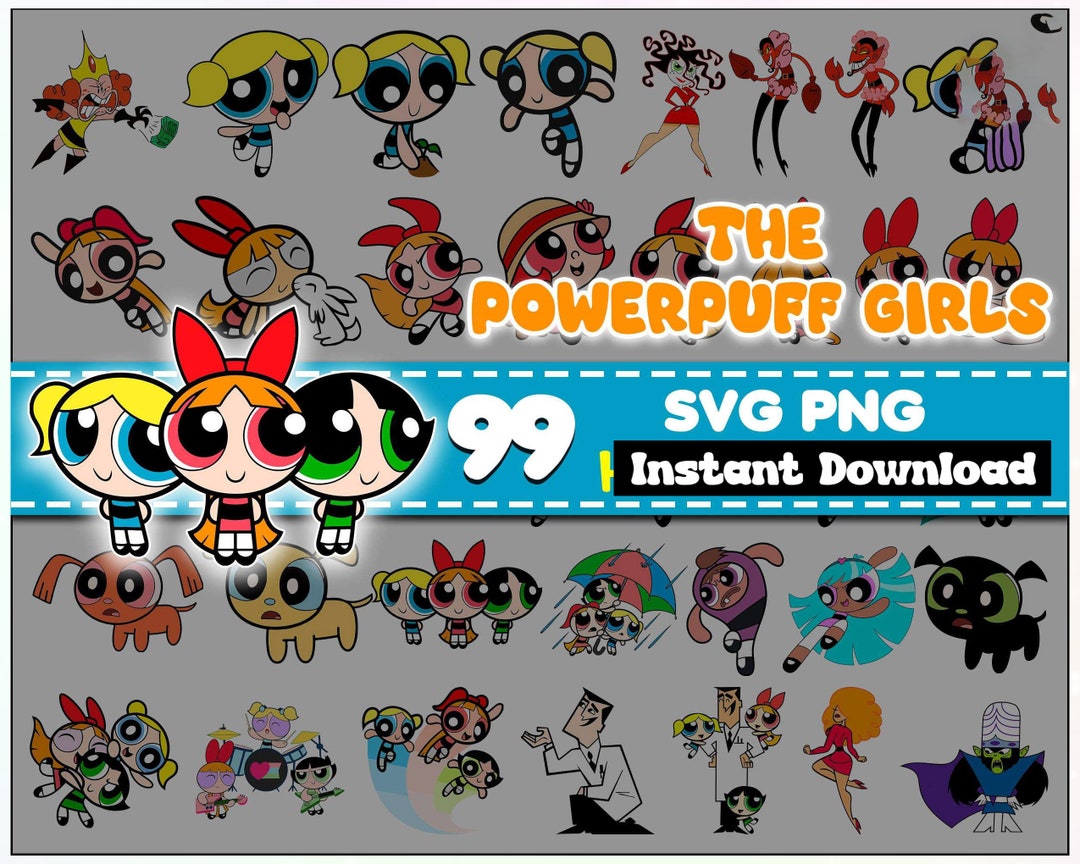 Powerpuff Girls SVG, Powerpuff Svg Bundle, Powerpuff Girls Png ...