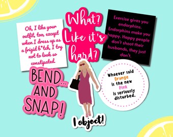 Legally Blonde Stickers - Etsy