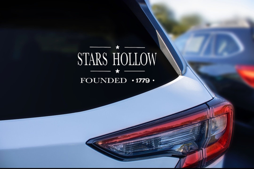 Stars Hollow Lorelai Rory Bumper Sticker Vinyl Decal - Etsy