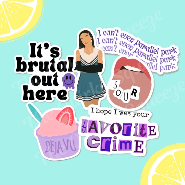 Sour Stickers - Etsy