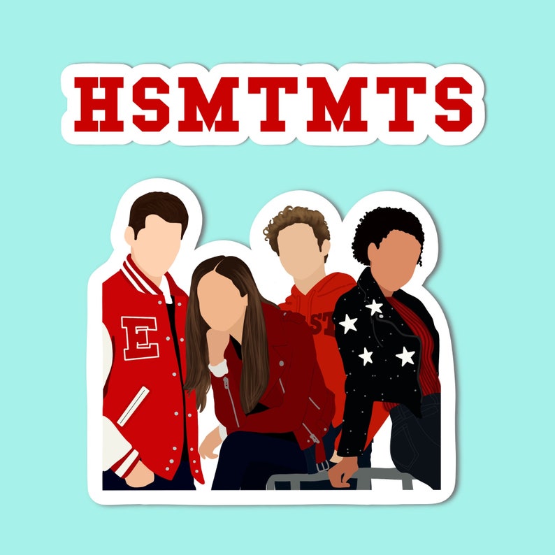 HSMTMTS TV Show Inspired Waterproof Vinyl Stickers - Etsy