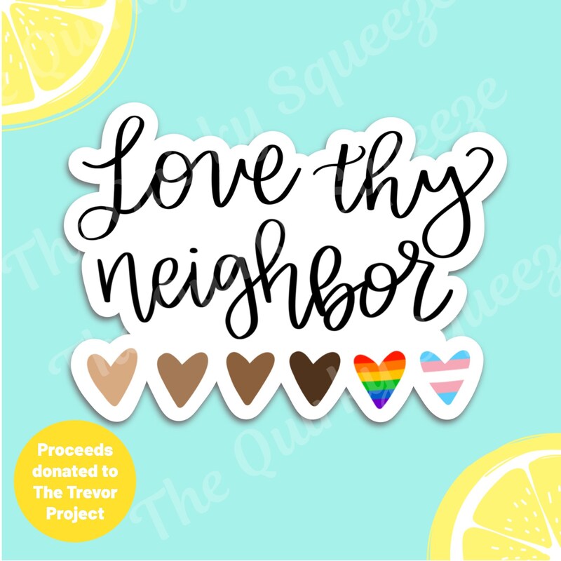Jesus Loves Lgbtq Stickers - Etsy
