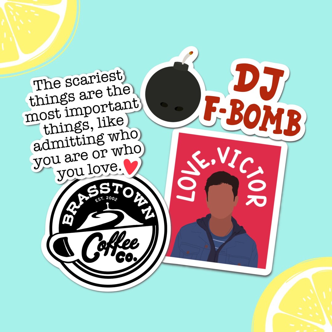 Victor LGBTQ Love TV Series Waterproof Vinyl Stickers - Etsy