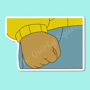 Arthur Show Inspired Waterproof Vinyl Stickers, Nostalgic TV Stickers ...