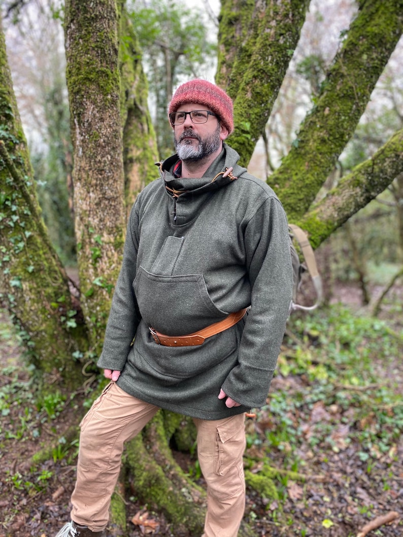 Wool Boreal Shirt OB-1 Bushcraft Hoody Sm-xl - Etsy