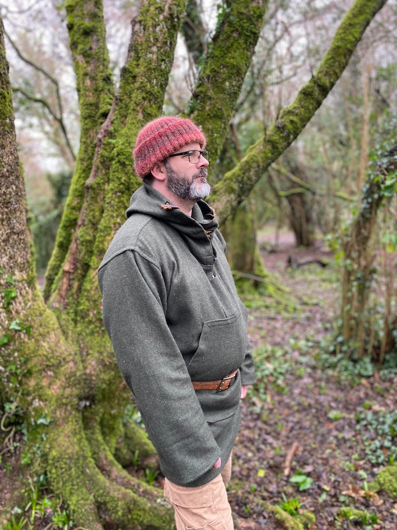 Wool Boreal Shirt OB-1 Bushcraft Hoody Sm-xl - Etsy