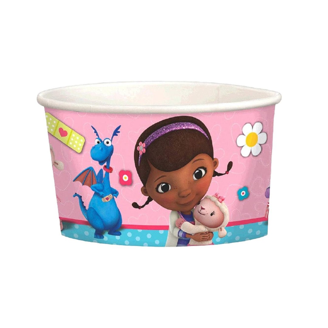 Doc Mcstuffins Ice Cream Treat Cups Birthday Party Favors - Etsy