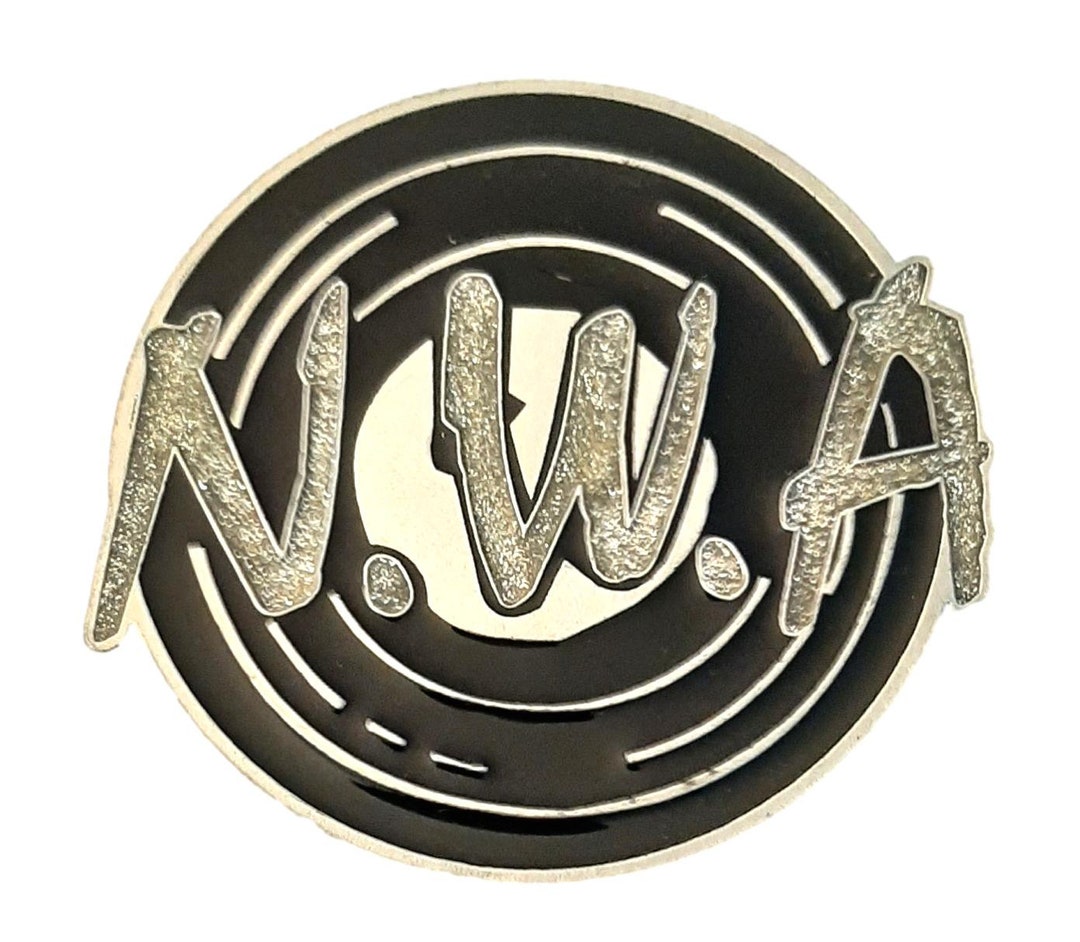NWA N.W.A. Rare Retro Bling Belt Buckle Dr. Dre Eazy E Ice Cube DJ ...