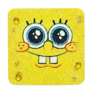 Spongebob Squarepants Lot of 12 Party Favor Glitter and Rhinestone ...