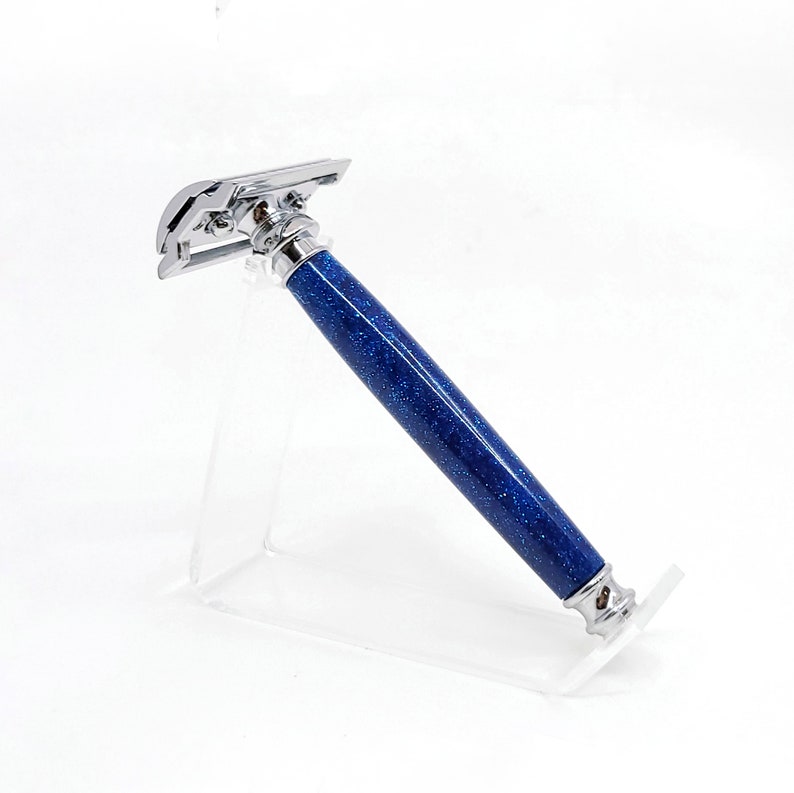 Safety Razor - Sparkle Blue - Etsy