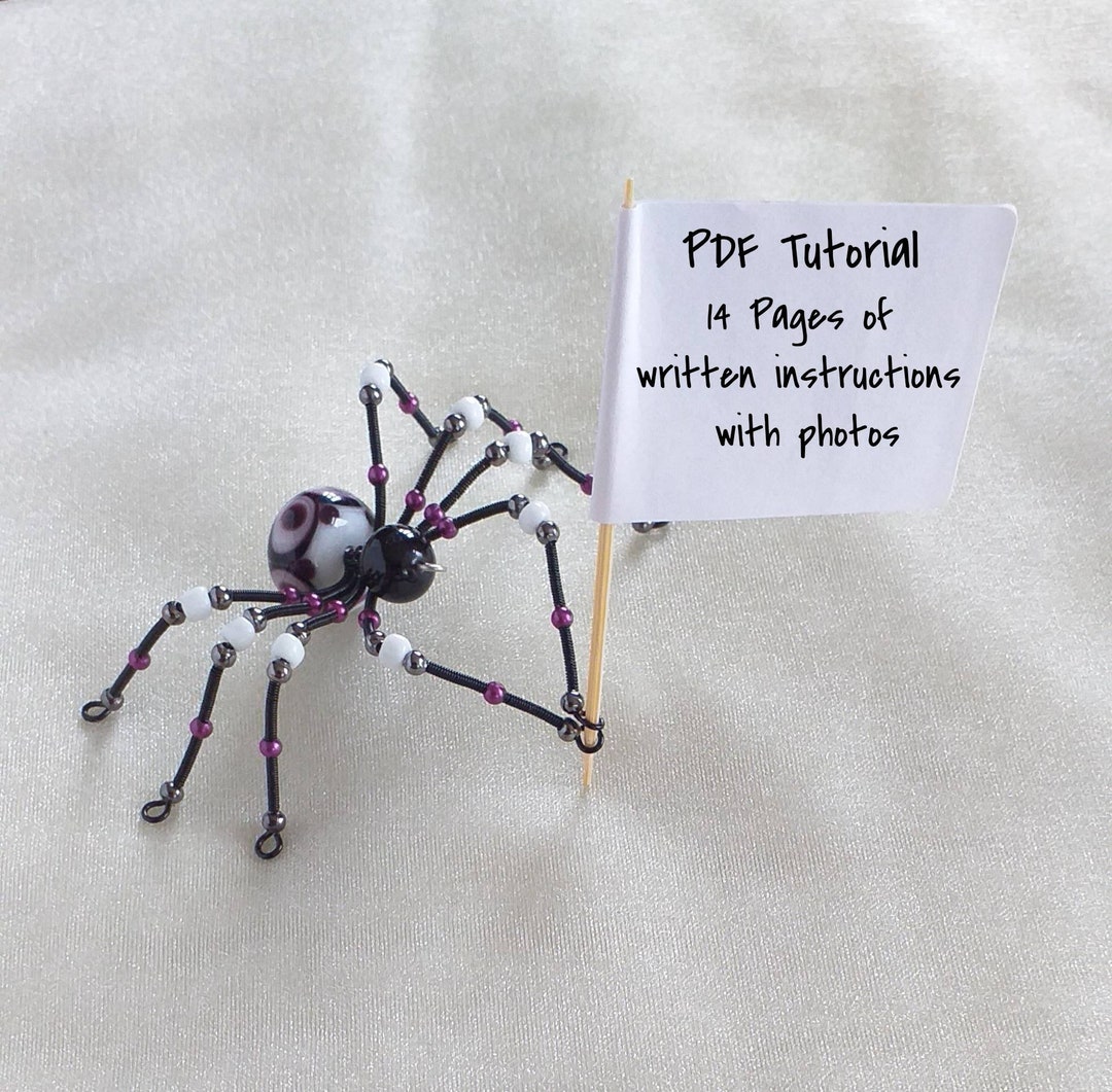 Bead Spider Tutorial - Etsy