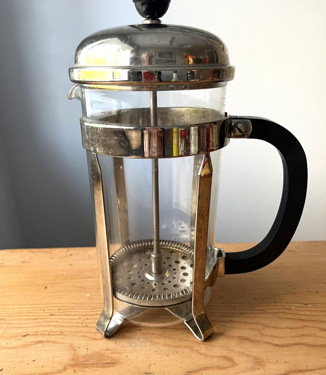 Vintage 8 Cup French Press Made in France Possibly Pyrex Melior - Etsy