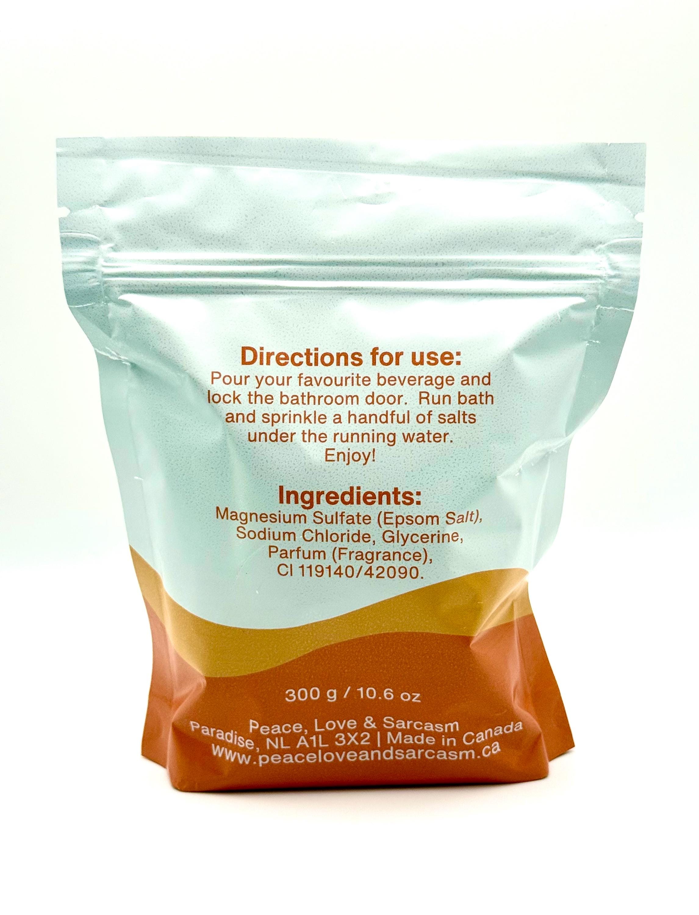 Sassy Epsom Salt Bath Soak Gift Set – Aromatherapy Self Care - Etsy