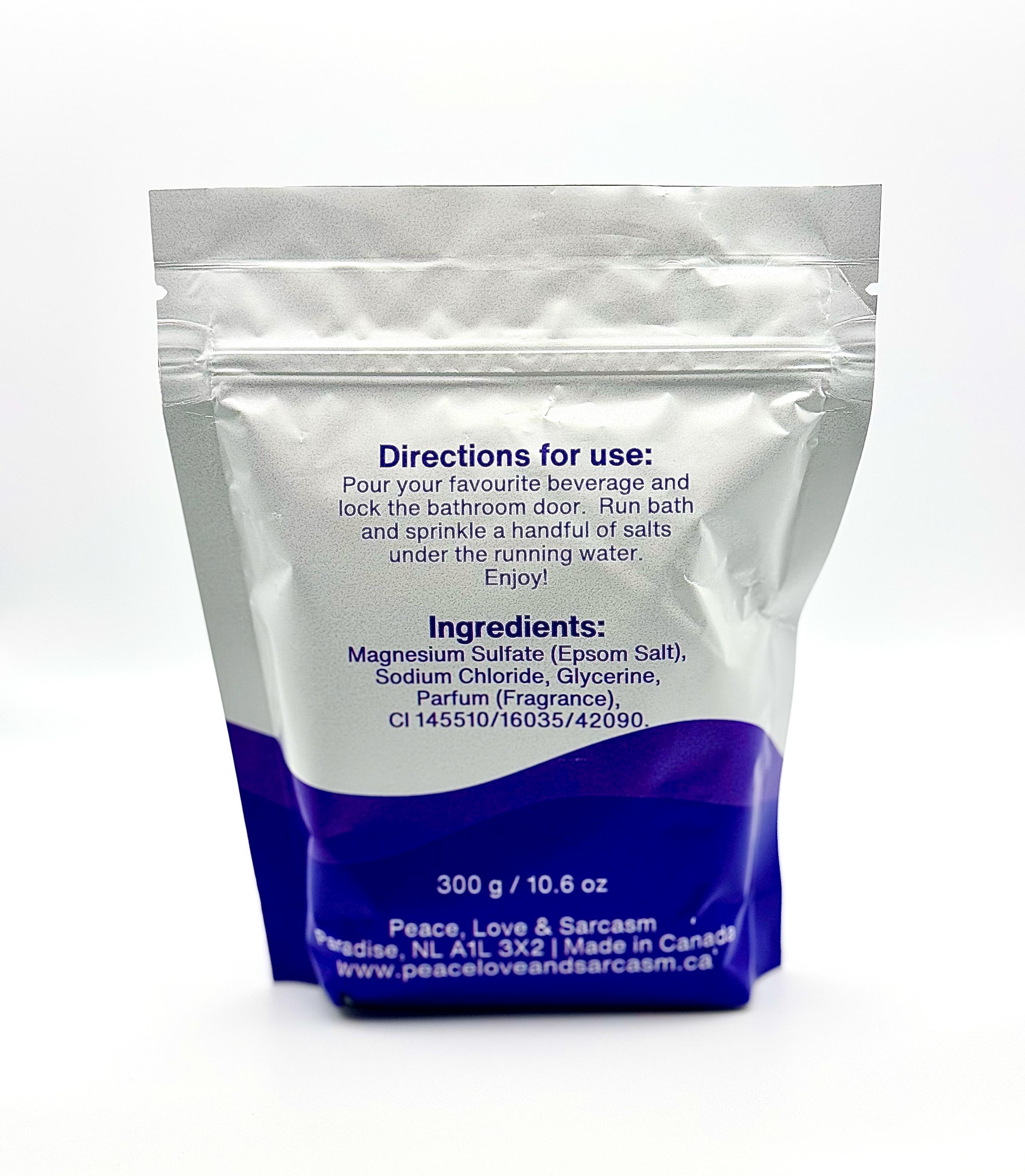 Sassy Epsom Salt Bath Soak Gift Set – Aromatherapy Self Care - Etsy