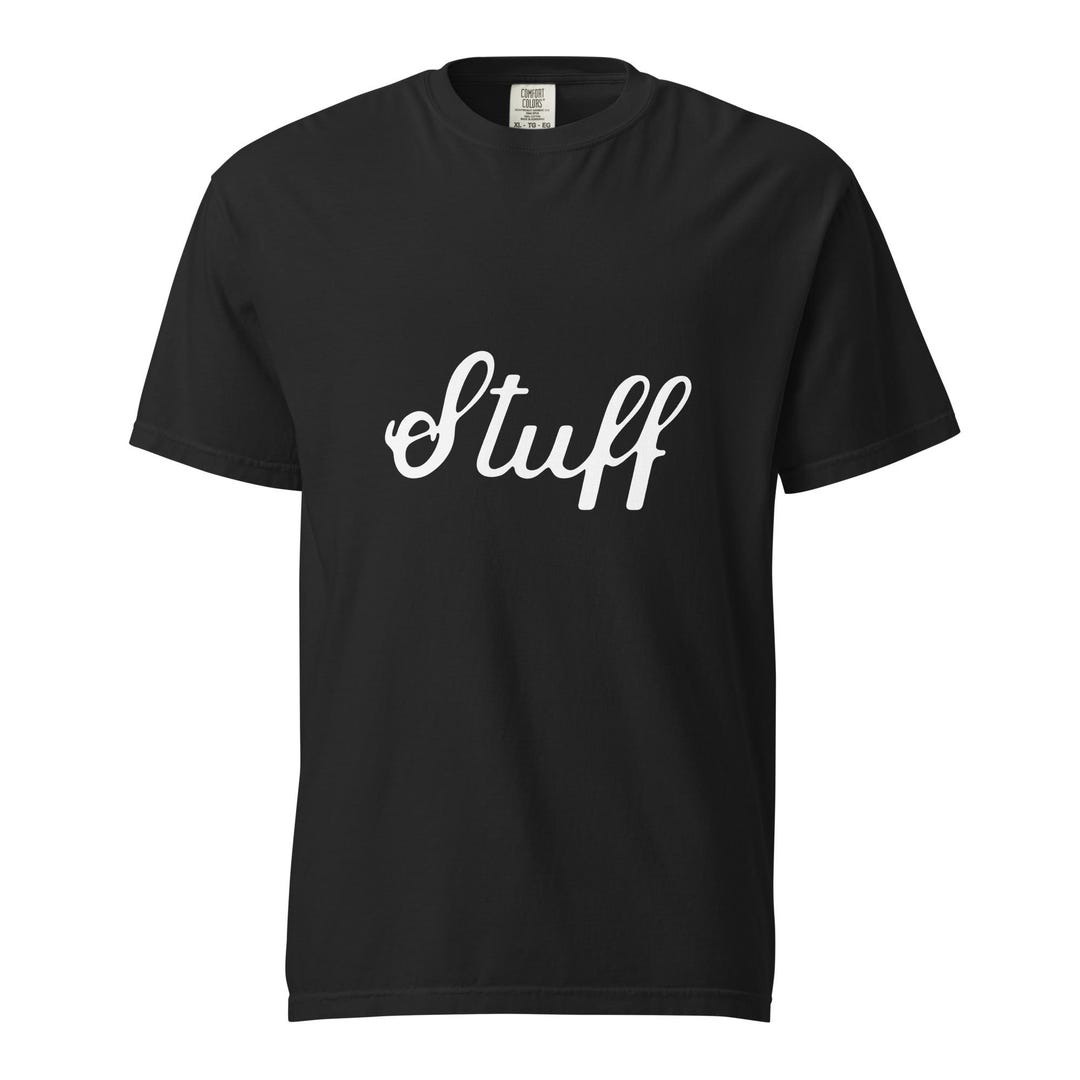 Stuff and Joe Cocker T-shirt (black) - Etsy