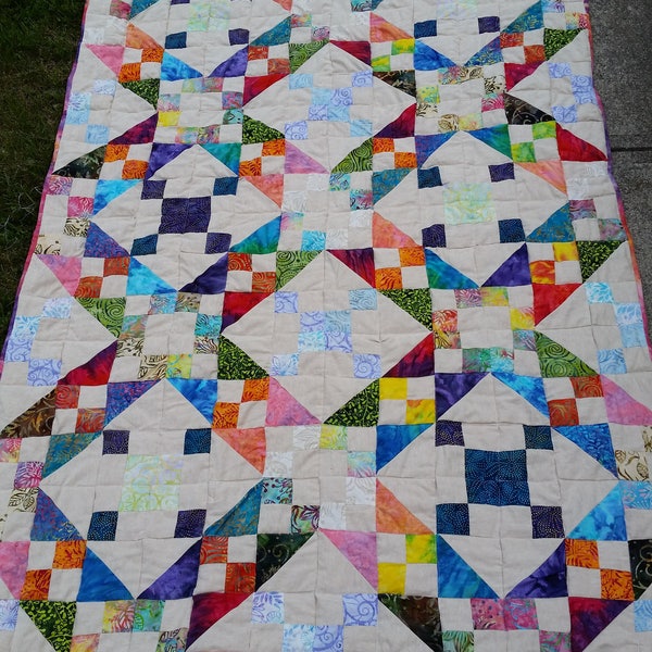 Jacobs Ladder Quilt - Etsy