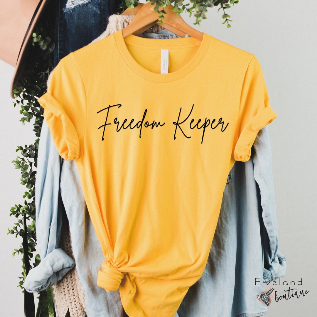 Freedom Keeper Tee Informed Consent Activist Shirt MAHA Mom - Etsy