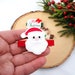 Christmas Felt Hair Clips, Santa Hair Clips, Baby Hair Clips Set ...