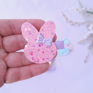 Easter Hair Clips, Easter Bunny Hairclips, Easter Hair Accessories ...