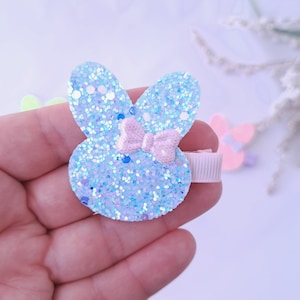 Easter Hair Clips, Easter Bunny Hairclips, Easter Hair Accessories ...