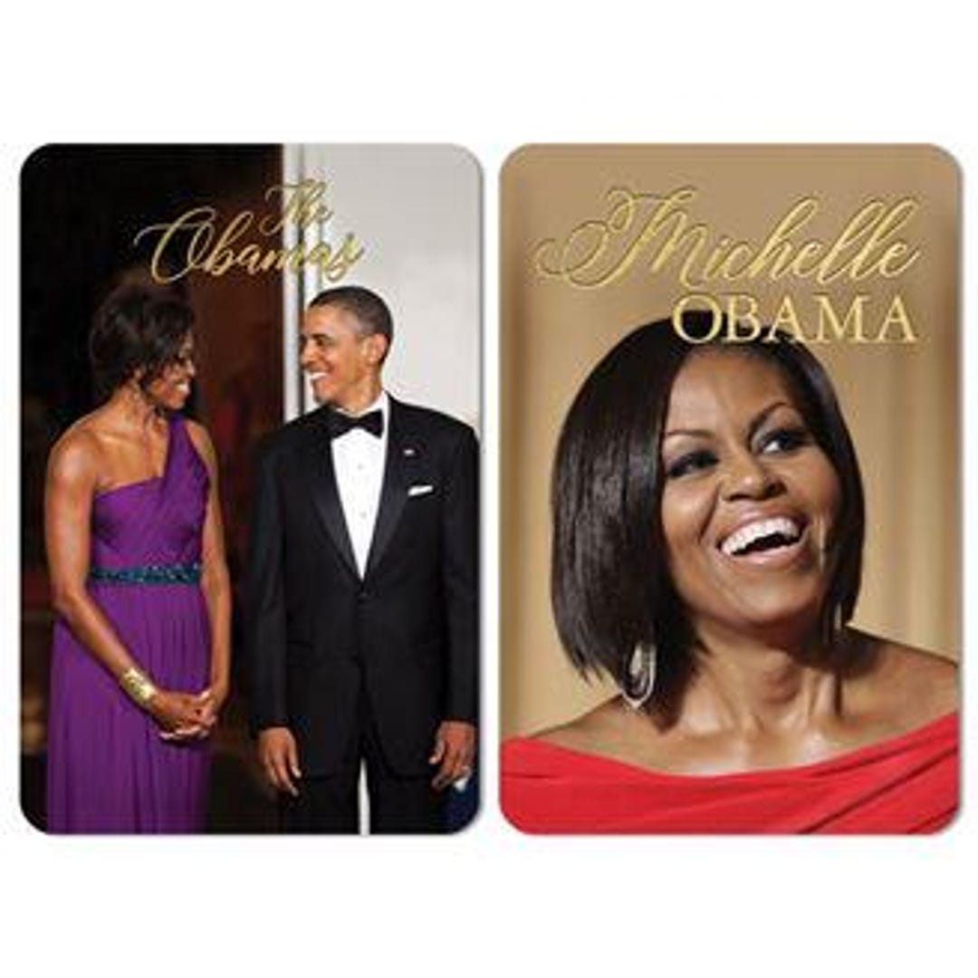 The Obamas/michelle Obama Magnet Set - Etsy