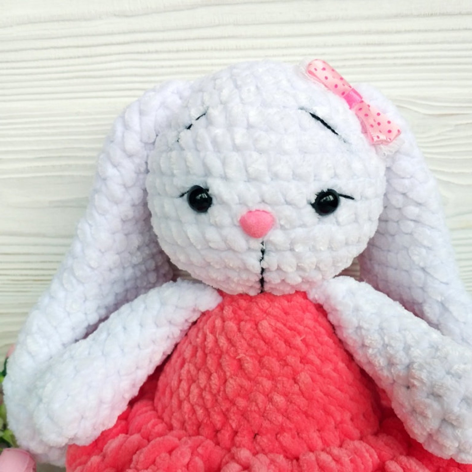 Crochet Bunny Toy. Amigurumi Bunny Toy. Amigurumi Animals. Gift for Her ...