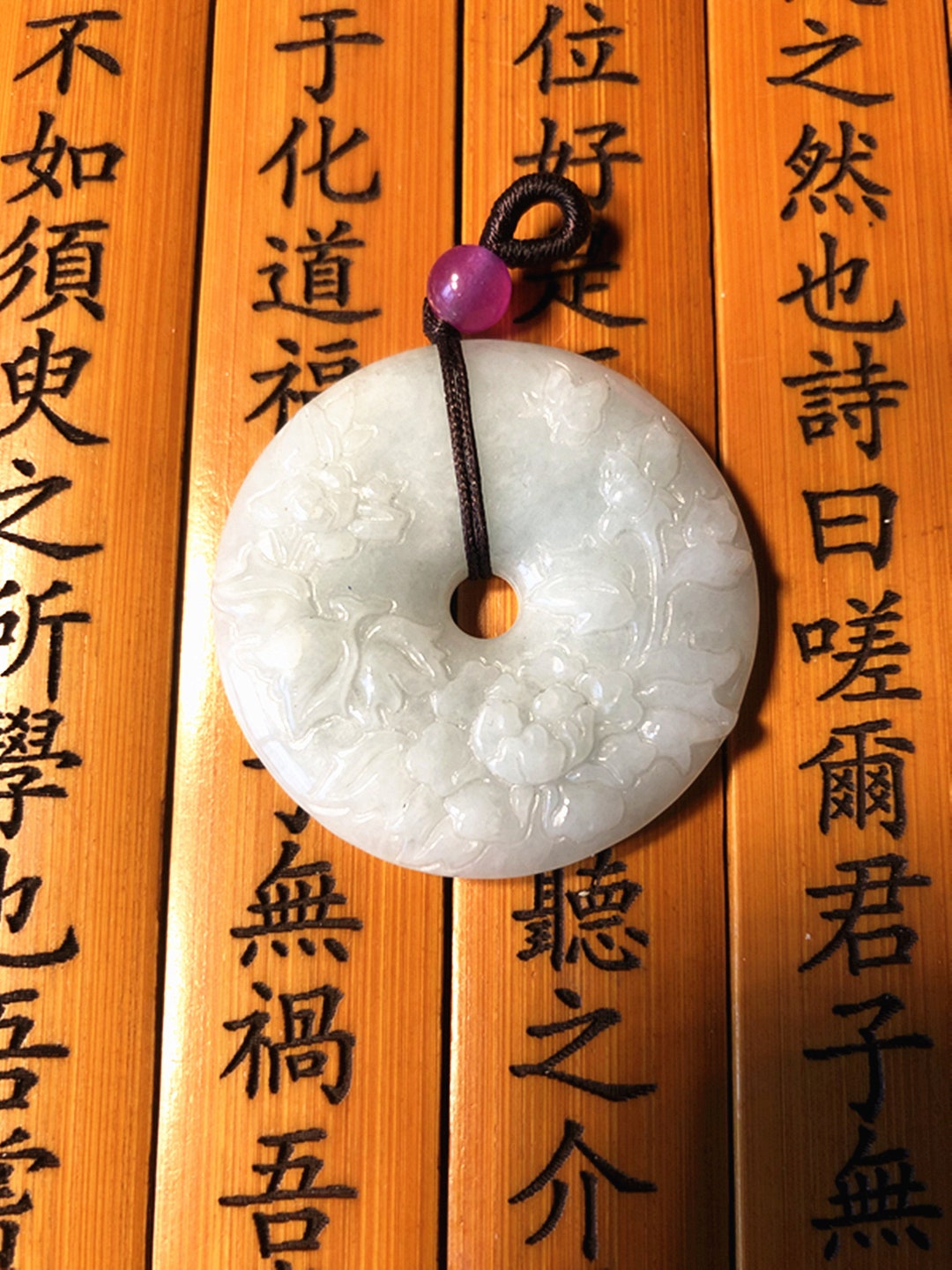 AAA Exquisite Genuine Natural Green Jade Stone Carved China - Etsy