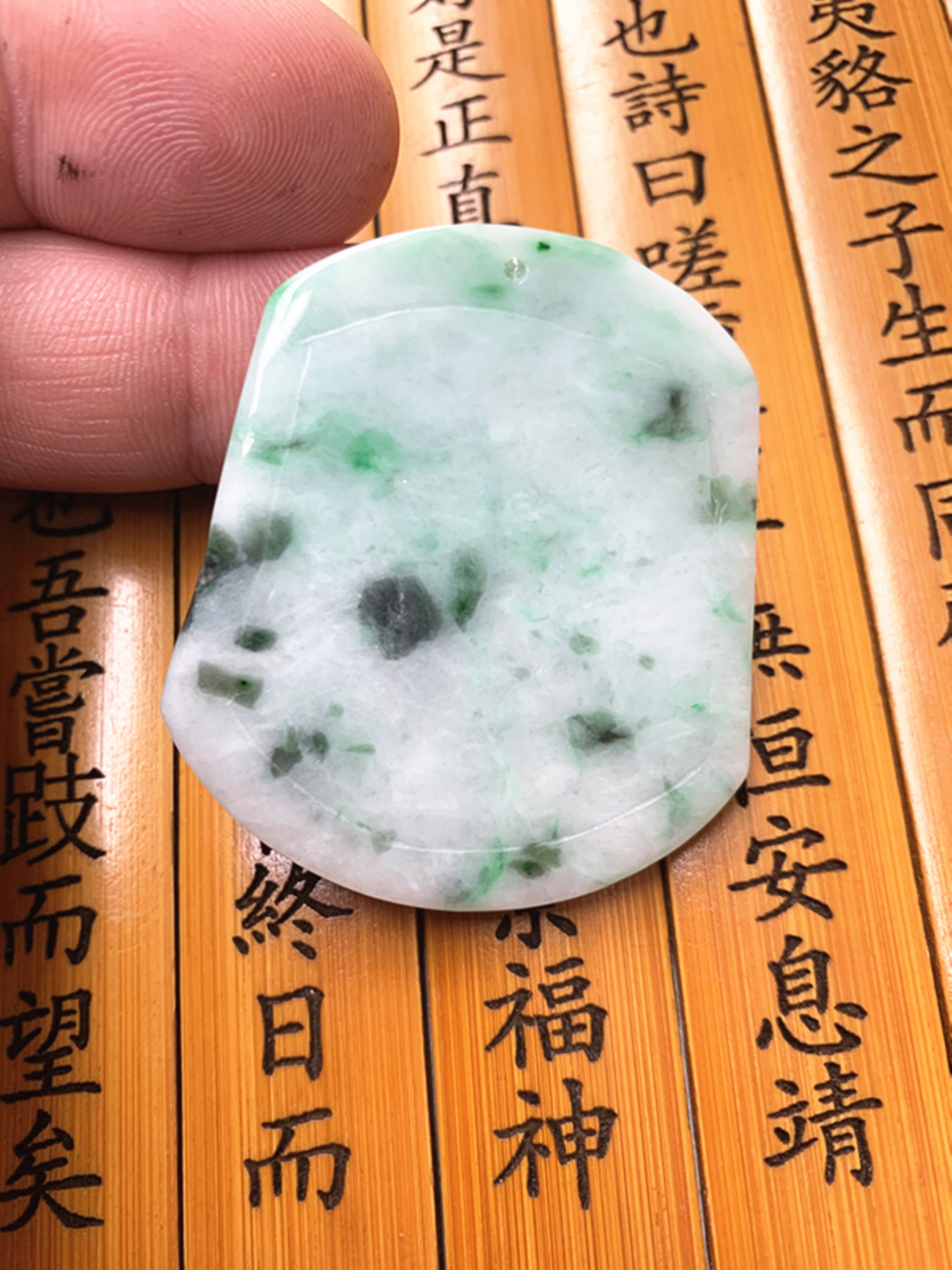 Rare Natural Dark Green Jade Stone Engrave Jade Mountain | Etsy