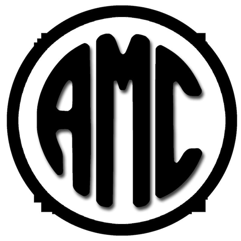 AMC Vinyl Car Decal | Etsy