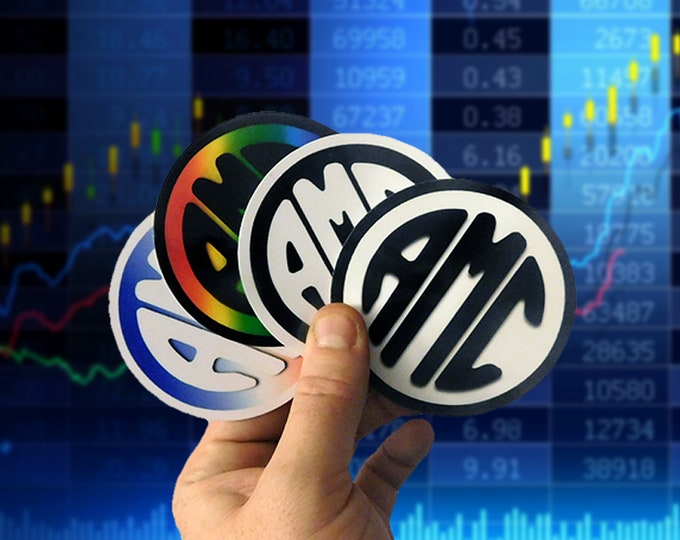 AMC Ape Sticker Amc Window Sticker, Decal, Hodl Apes Together Strong ...
