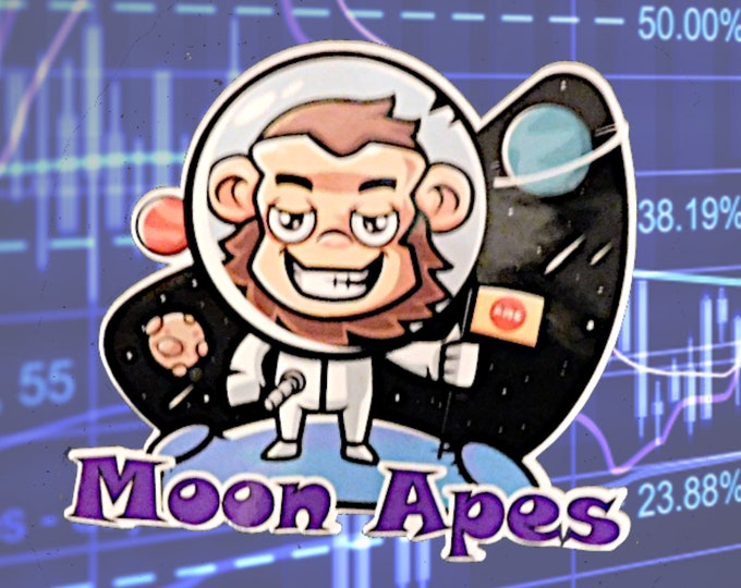 AMC Ape Sticker Amc Window Sticker, Decal, Hodl Apes Together Strong ...