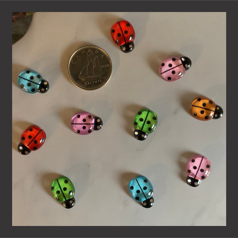 Ladybug Beads - Etsy