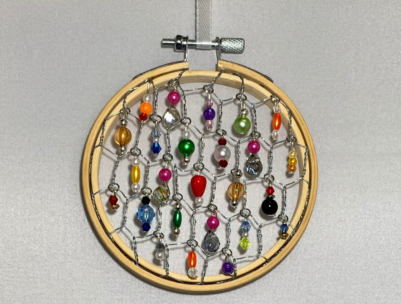 Suncatchers Galore Bead Art Crystals Charms and More wooden Hoops and ...