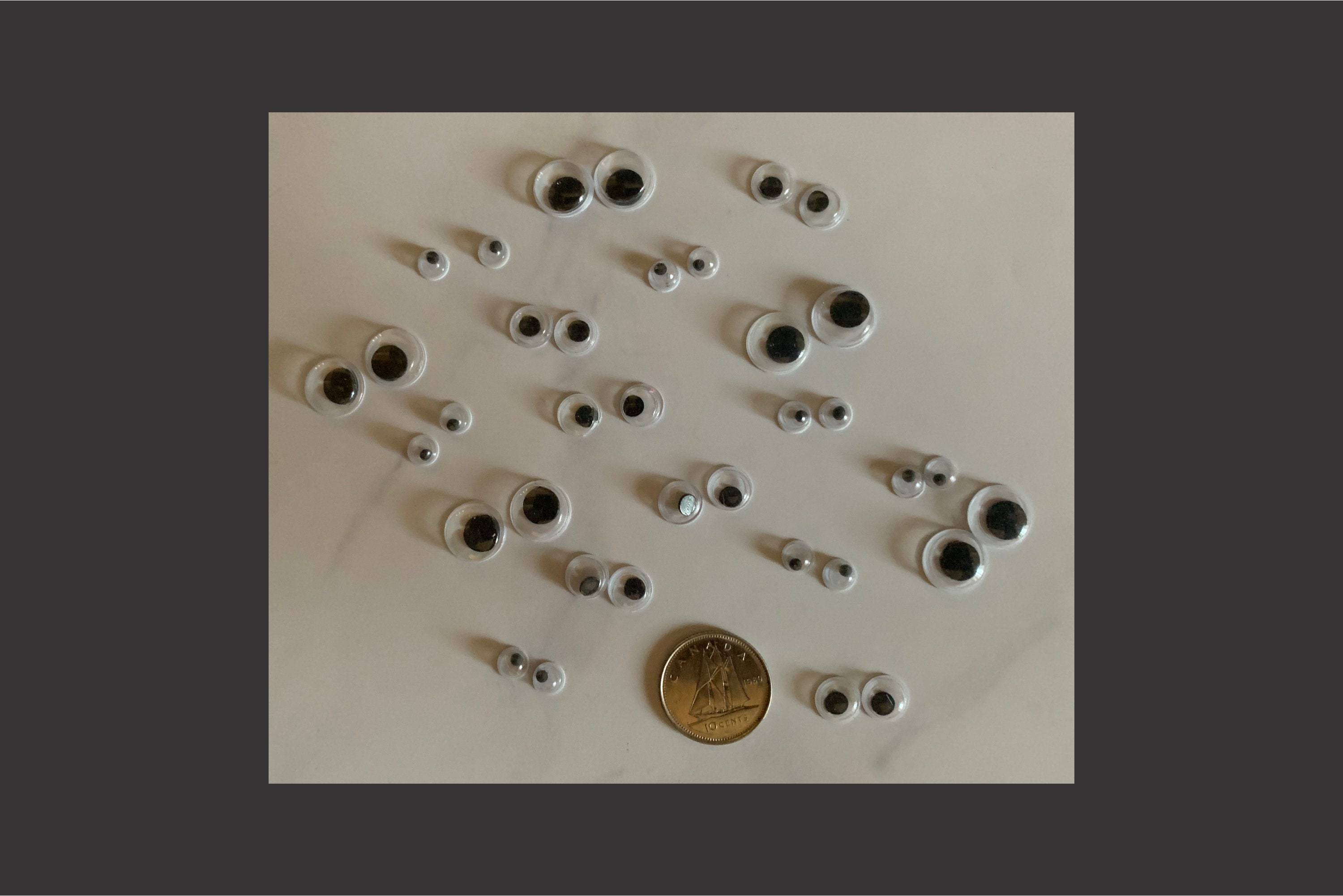 36 Pc Wiggle Craft Eyes 3 Sizes for Crafting - Etsy