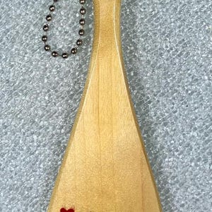 Wood Canoe Paddle Keychains -5" - Laser Engraved and /or Hand Painted ...